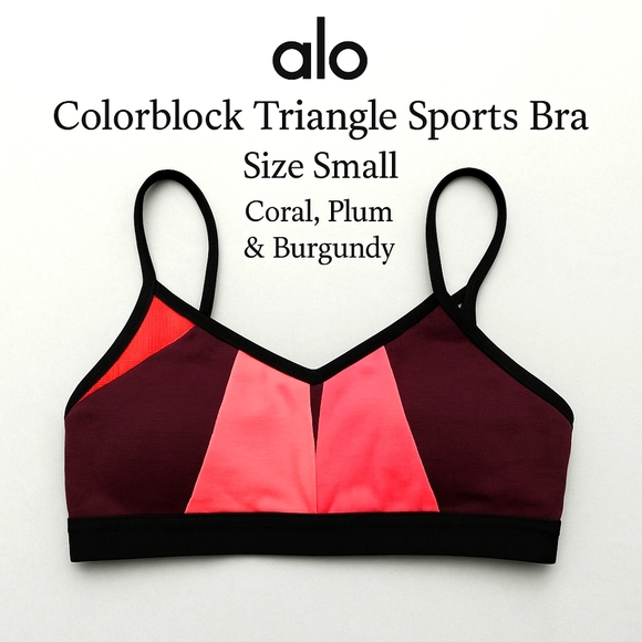 ALO Yoga | Intimates & Sleepwear | Alo Colorblock Sports Bra Approx ...